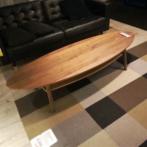 宜家ikea斯德哥尔摩茶几创意饭桌休闲咖啡桌储物圆桌国内代购虎窝淘