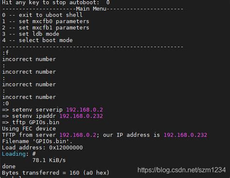 linux嵌入式uboot使用tftp网络启动加载zimage、dtb到内存，文件系统本地启动 tftp在线烧写 csdn博客