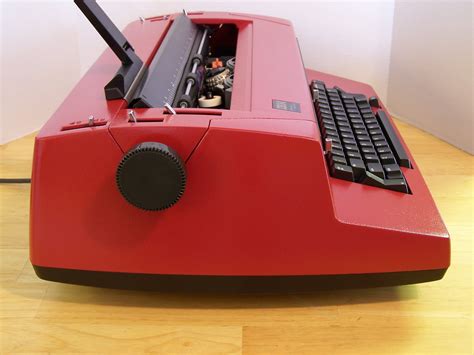 Ibm Selectric Typewriters Refurbished Selectric Iii In Autumn Red Sold