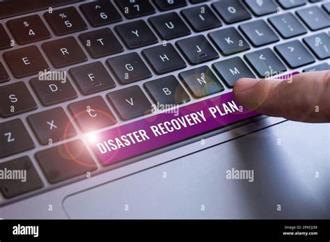 Inspiration Showing Sign Disaster Recovery Plan Concept Meaning Having Backup Measures Against