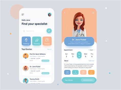 Doctor App Find Your Doctor By Rakib Kowshar For Delisas Ux Ui