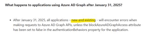 azure ad graph retirement microsoft qanda