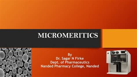 Micromeritics Pdf