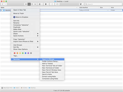 How To Add Open In VS Code Option To Finder This Dev Brain By Michal Tynior