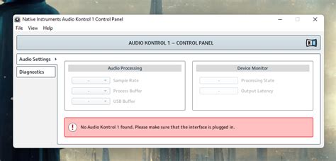 komplete audio 1 not showing as connected community