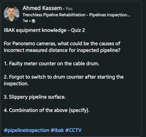 Pipeline Ibak Cctv Ahmed Kassem