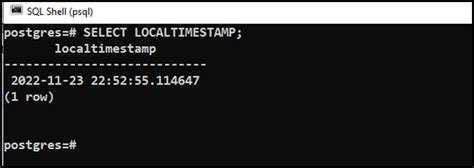 Sysdate Equivalent In Postgresql Commandprompt Inc