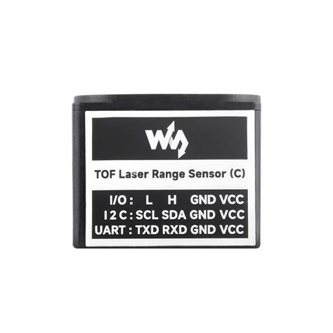 tof time of flight laser range sensor uart i2c io communication