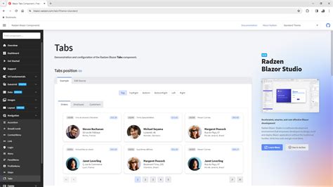 Radzentabs Appearance In Net8 Radzenblazor Components Radzen