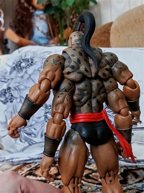 무료 이미지 Shokan 폭풍 수집품 전사 전투기 동작 그림 근육 가슴 Barechested 대퇴골 미술