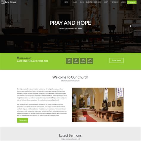 My Jesus Laravel Church Management System