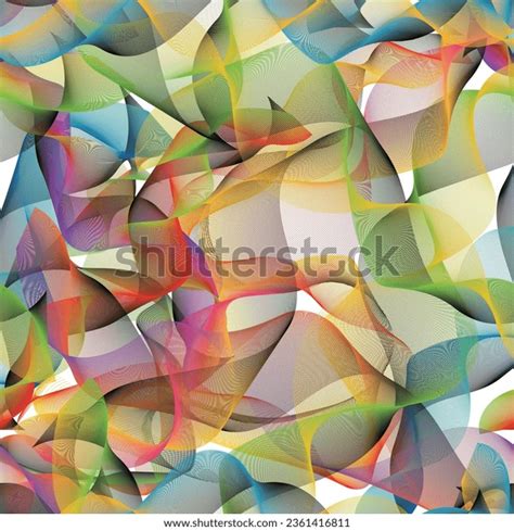 Color Full Line Seamless Pattern On Stock Vector Royalty Free Shutterstock