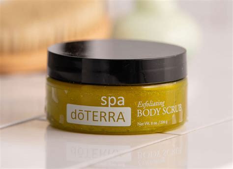 Doterra Spa Exfoliating Body Scrub Doterra Essential Oils