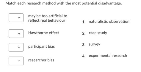 Solved Match Each Example Below With The Best Data