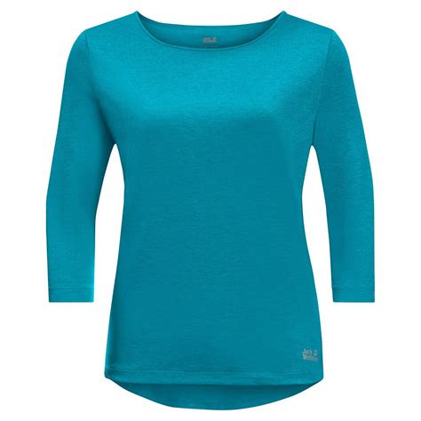 Bluzka Pack And Go 3 4 T Women Freshwater Blue Odzież Damska Bluzki I Koszulki Bluzki Z