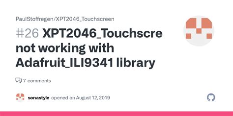 Xpt2046touchscreen Not Working With Adafruitili9341 Library · Issue 26 · Paulstoffregen