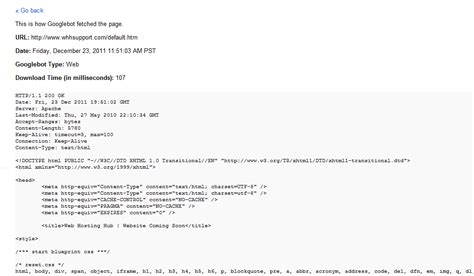 How To Use The Fetch As Googlebot In Google Webmaster Tools Web Hosting Hub
