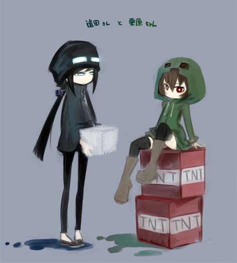 Minecraft Creeper Girl Skin