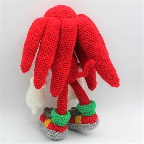 Ravelry Knuckles Sonic The Hedgehog Pattern By Gretel Crespo