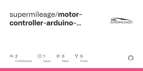 GitHub Supermileage Motor Controller Arduino Firmware