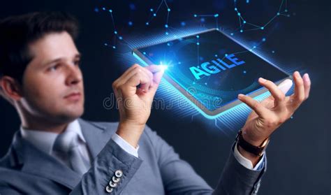Business Technology Internet And Network Concept Agile Software Development Stock Image