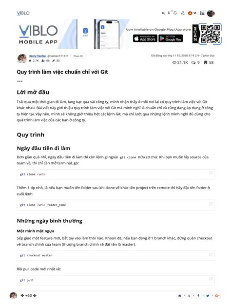 Quy Trình Làm Việc Chuẩn Chỉ Với Git Pdf