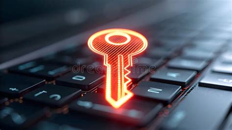 Data Transparency And Trust Glowing Key Symbolizes Data Transparency Data Transparency And Trust Glowing Key Symbolizes Data Transparency