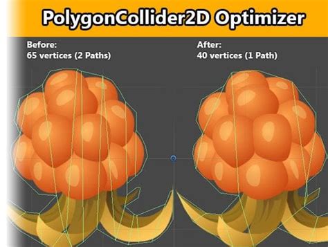 Polygoncollider2d Optimizer Super Simple Workflow Edit Multiple