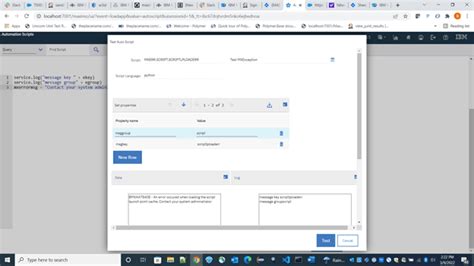Ibm Maximo Autoscripting Guide Testing A Script