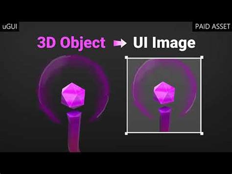 D Object Image For UGUI MiniMap Inventory Portrait