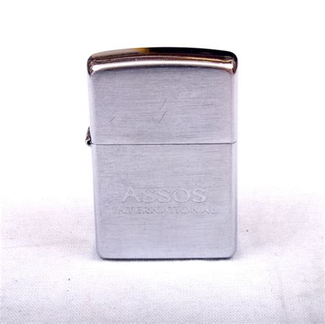 Zippo Lighter Greek Cigarettes Assos International Papastratos Logo