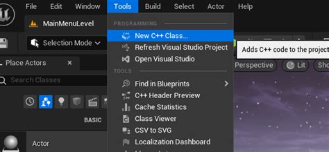 How To Convert Unreal Engine 51 Blueprint Project To C Project