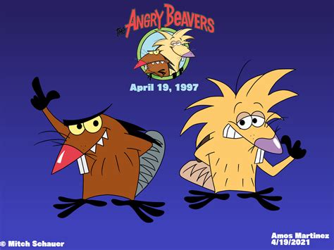 Happy Debut Day Angry Beavers 2021 By Artisticamos On Deviantart
