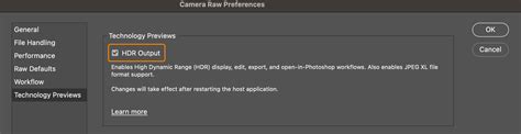 Hdr Output Technology Preview