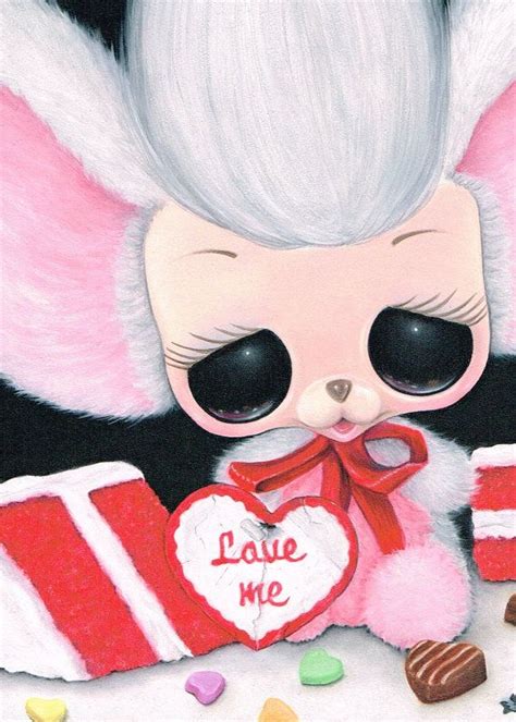 Sugar Fueled Pity Mouse Rushton Stuffed Animal Love Me Valentines Day