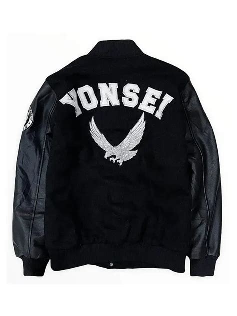Shop Yonsei University Varsity Jacket Official Gearshop Celebs Wear