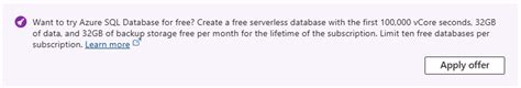 Free Azure Sql Databases And Managed Instances Offers Schneider It