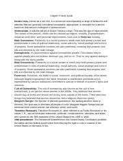 Cpt 3 Study Guide Chapter 3 Study Guide Gender Roles Known As A Sex Role Is A Social Role