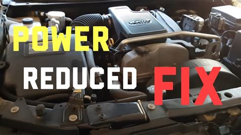 HOW TO FIX ANY GM CHEVY WITH REDUCED ENGINE POWER ISSUE YouTube