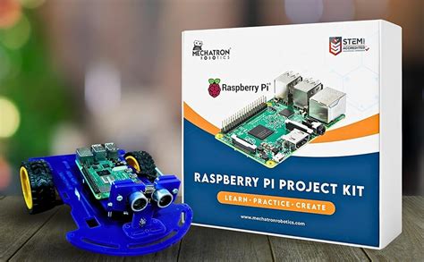 Mechatron Robotics Project Kit Compatible With Raspberry Pi Board 4 Model B 4gb Ram 20