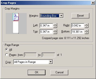 Crop Pages Bounding Box