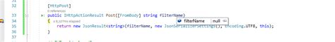 Solved Post Method Is Not Accepting Parameter In ASP Net WEB API Experts Exchange