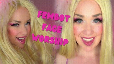 Fembot Face Worship Latex Barbie Clips4sale