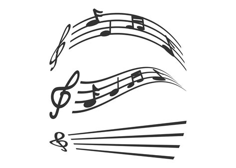 Music Notation Icon Design Template Vector Isolated Illustration