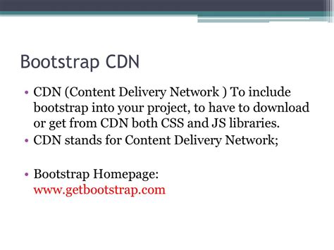 User Interface Design and Usability Bootstrap - ppt download