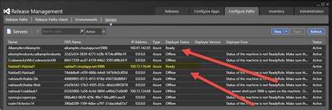 connect your tfs release management to azure subscription with update 3