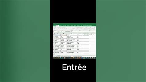 Excel La Fonction Concaténer Youtube