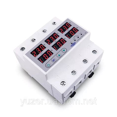Купить Реле напряжения TOMZN TOVPD3-63VA 63A 3*230V+N на din-рейку ...
