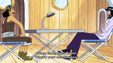 Usopp Takes Robin Interview To Let Her Join The Straw Hats One Piece Eng Sub YouTube
