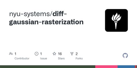 GitHub Nyu Systems Diff Gaussian Rasterization